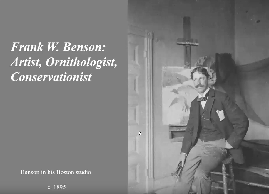 In Case You Missed It: Video of Frank W. Benson: Artist, Ornithologist ...